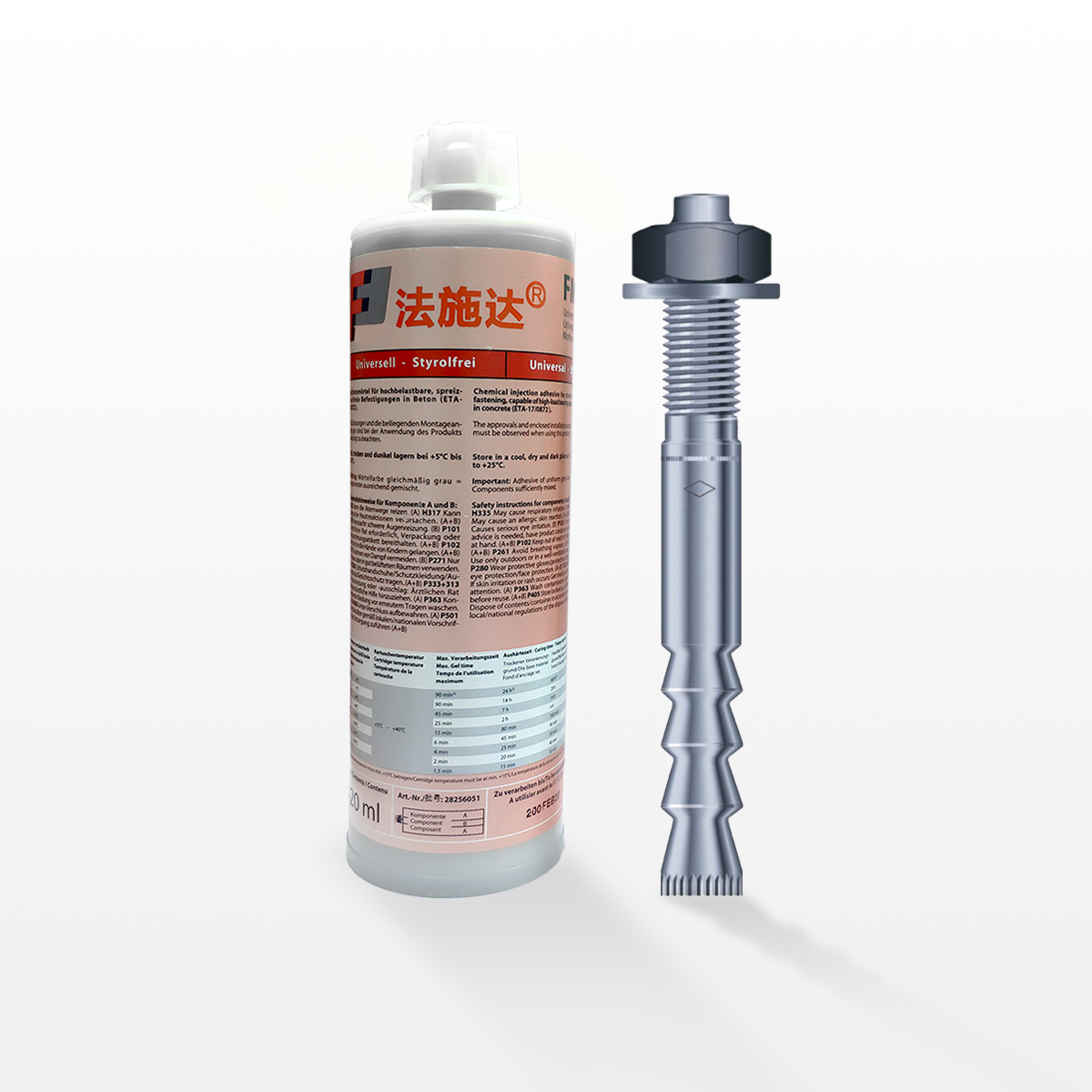 Torque-controlled bonded anchor FMZ420+VMZ-A - 法施达官网